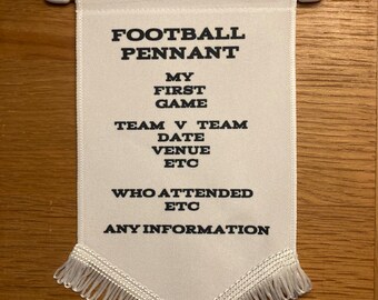My First Football Game - Etsy