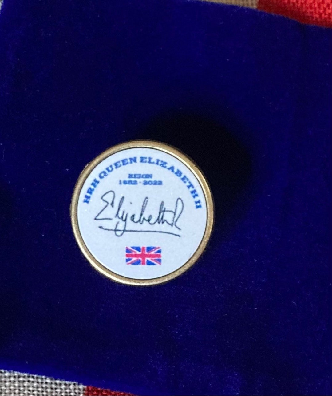 Queen Elizabeth II 1952- 2022 Signature Badge Limited Edition COA ...