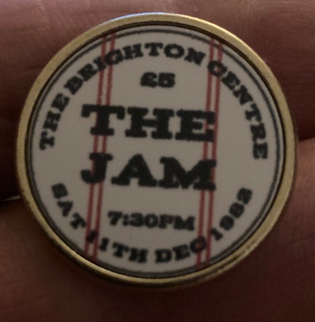 The Jam Last Concert Ticket Badge - Etsy