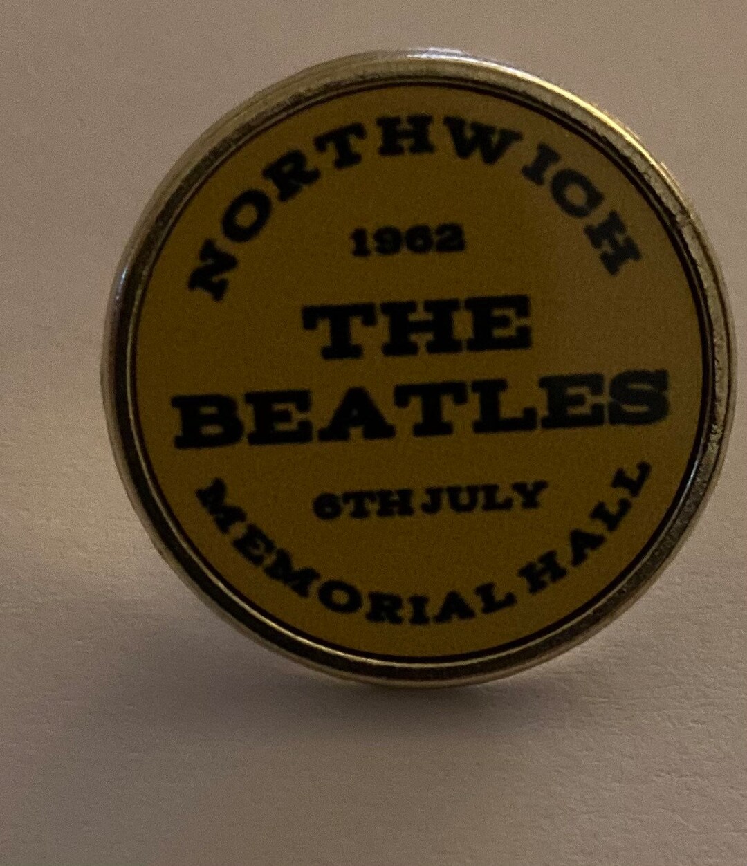 The Beatles Commemorative Badge Northwich Cheshire 1962 - Etsy