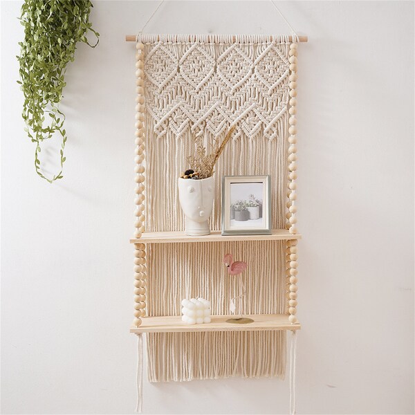 Wood Weaving Shelf - Etsy