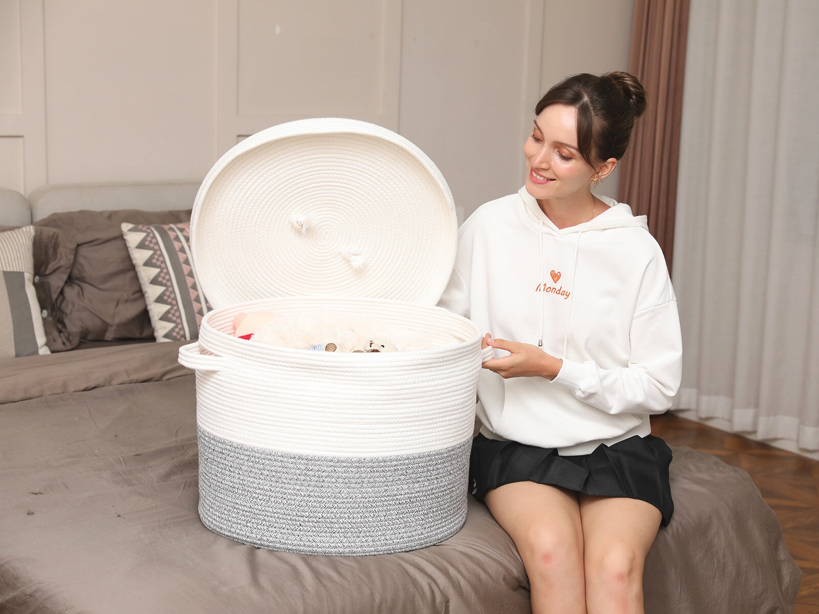 20 X 20 X 15 Extra Large Storage Basket With - Etsy