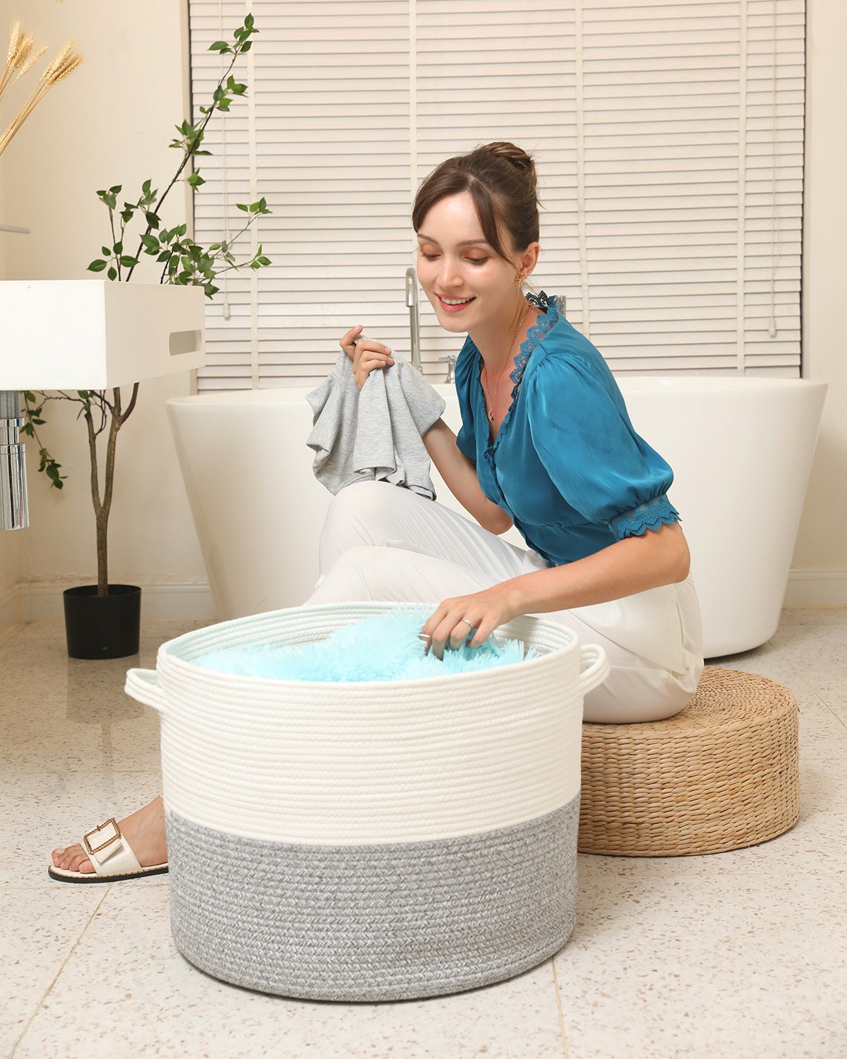 20 X 20 X 15 Extra Large Storage Basket With - Etsy