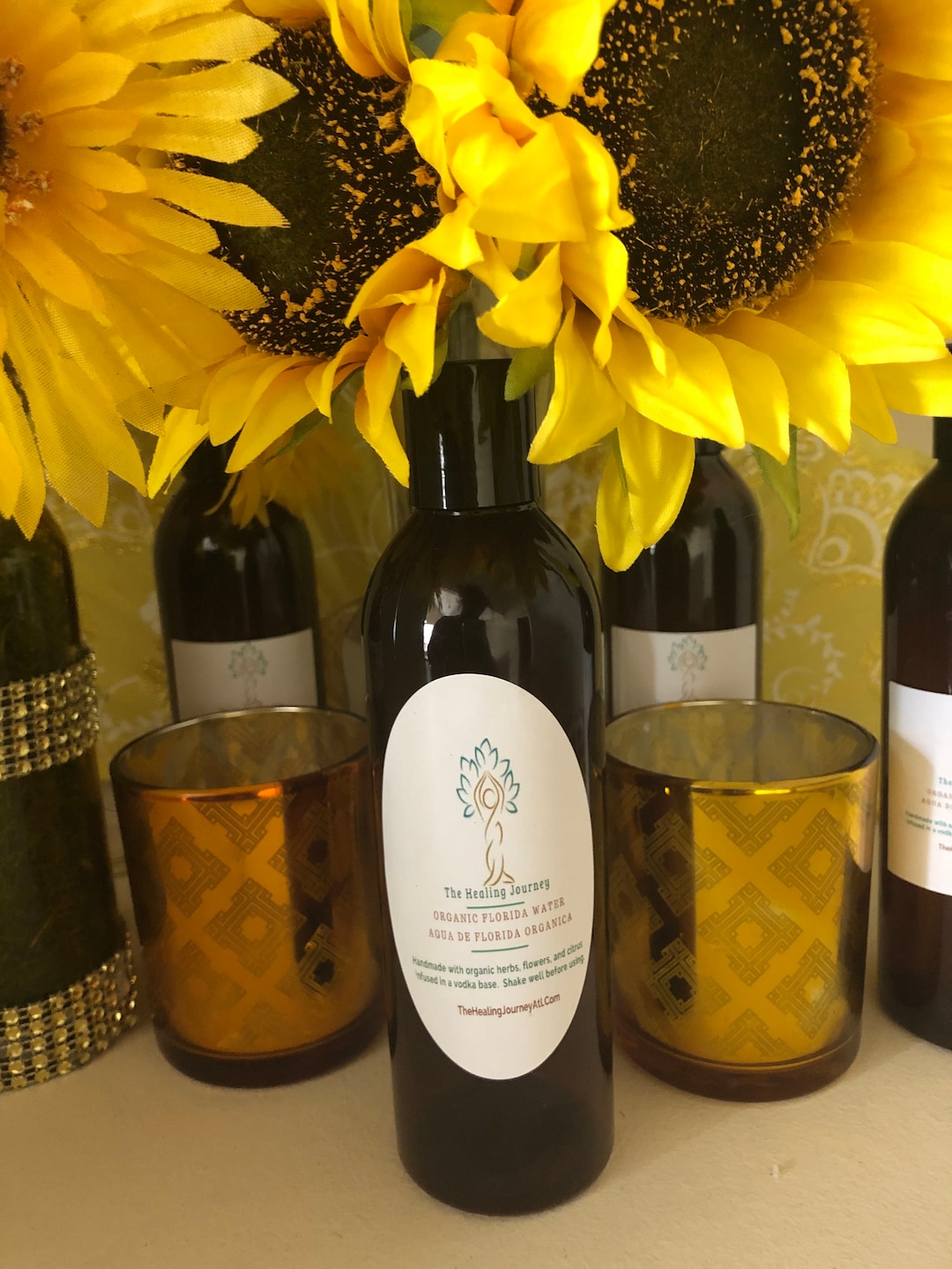 Handmade Natural Florida Water ( Agua De Flora ) Spiritual Cleansing ...