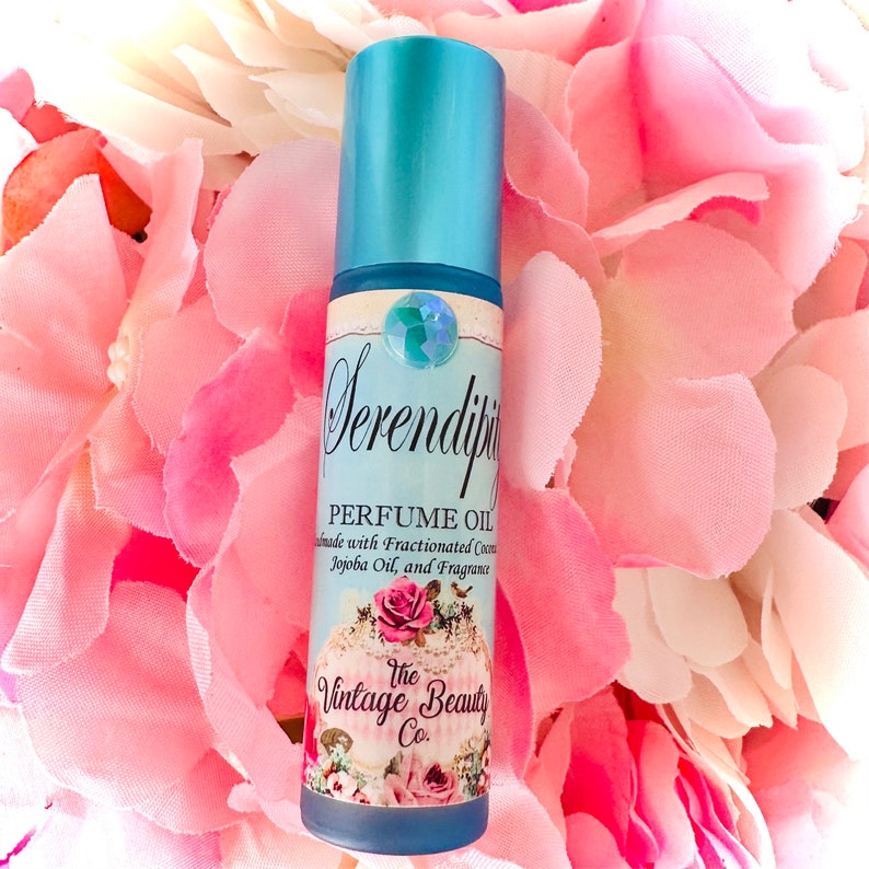 Serendipity Perfume Oil Roll-on Bottle Vintage Inspired Natural Perfume ...