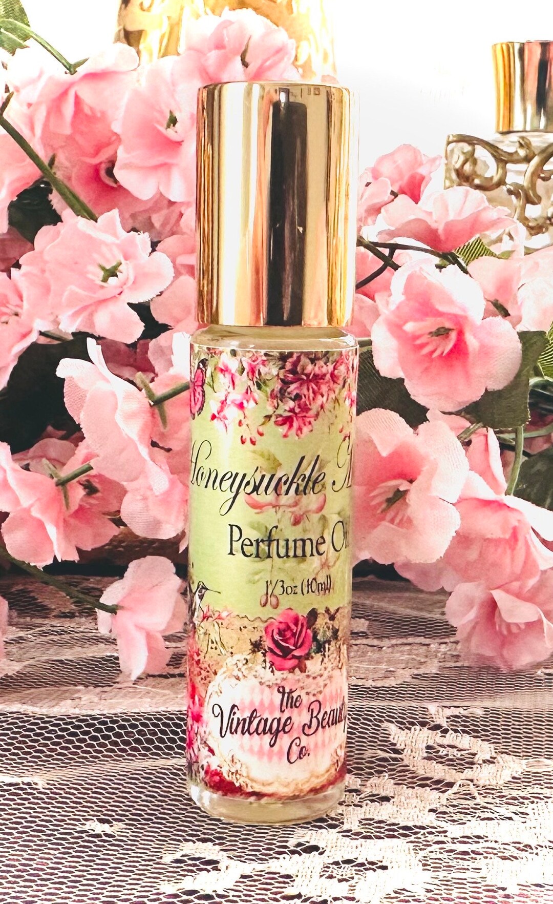 Honeysuckle Meadow Perfume Oil Handmade Perfume - Etsy