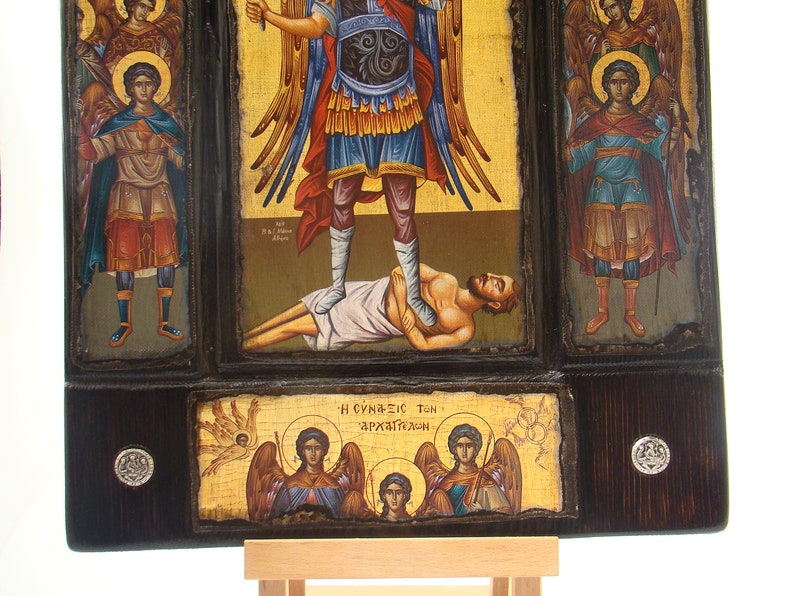 Archangel Michael the Panormitis Synaxis of the Archangels | Etsy
