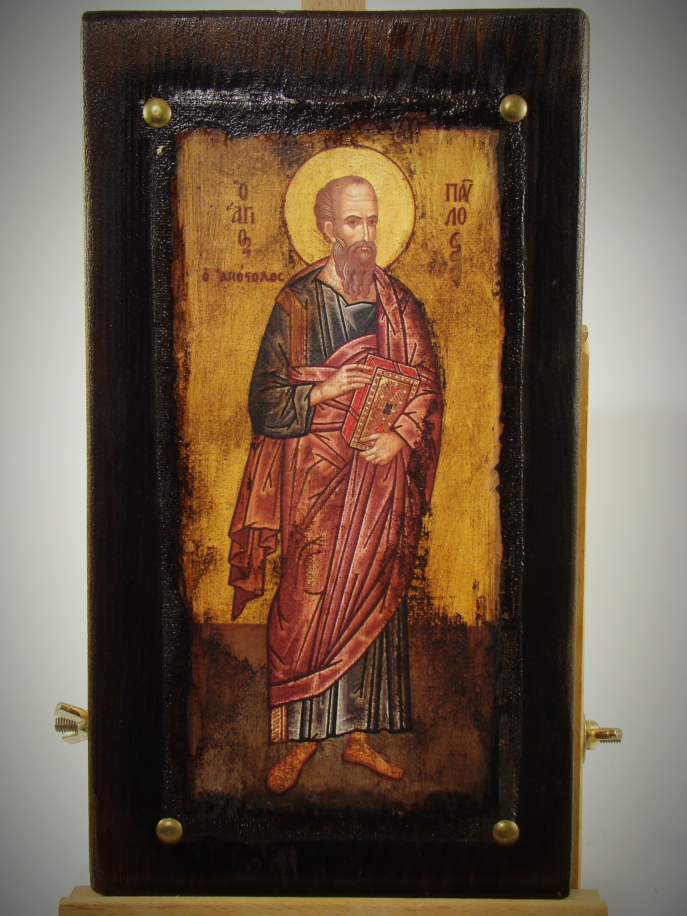 Apóstol Pablo / Icono bizantino / Iconos ortodoxos griegos - Etsy México