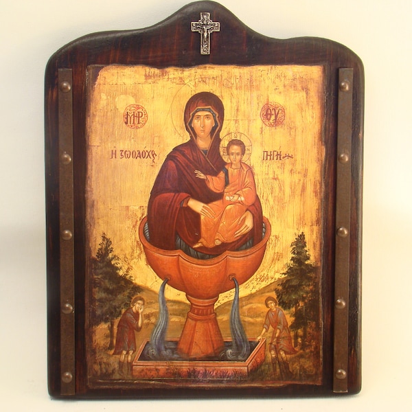 Life Giving Spring Icon - Etsy