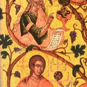 Tree of Jesse, Handmade Wooden Byzantine Icons, Greek Orthodox ...