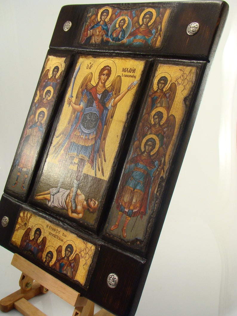 Archangel Michael the Panormitis Synaxis of the Archangels | Etsy