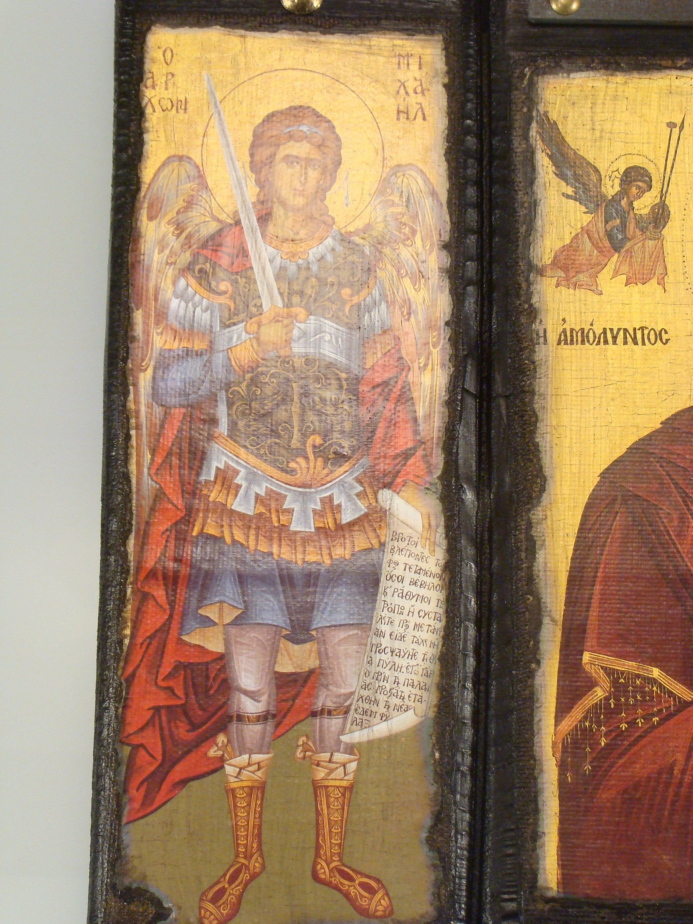 Virgen María icono bizantino Theotokos la Inmaculada y los - Etsy España