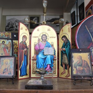Handmade Saint Spyridon Icon: Byzantine Orthodox Art, Solid Fir Wood - Etsy