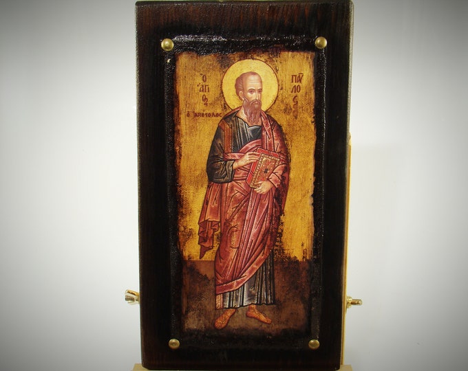 The Healing of the Ten Lepers, Hand Painted Orthodox Icon, Byzantine ...