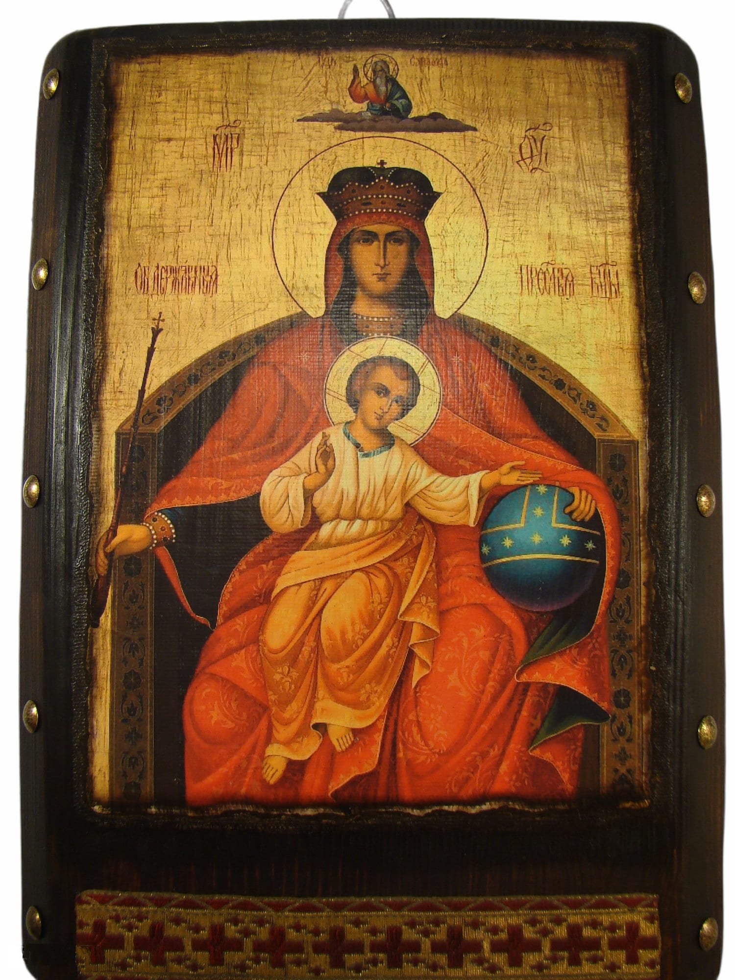 The sovereign icon of the Mother of God Russian icon | Etsy