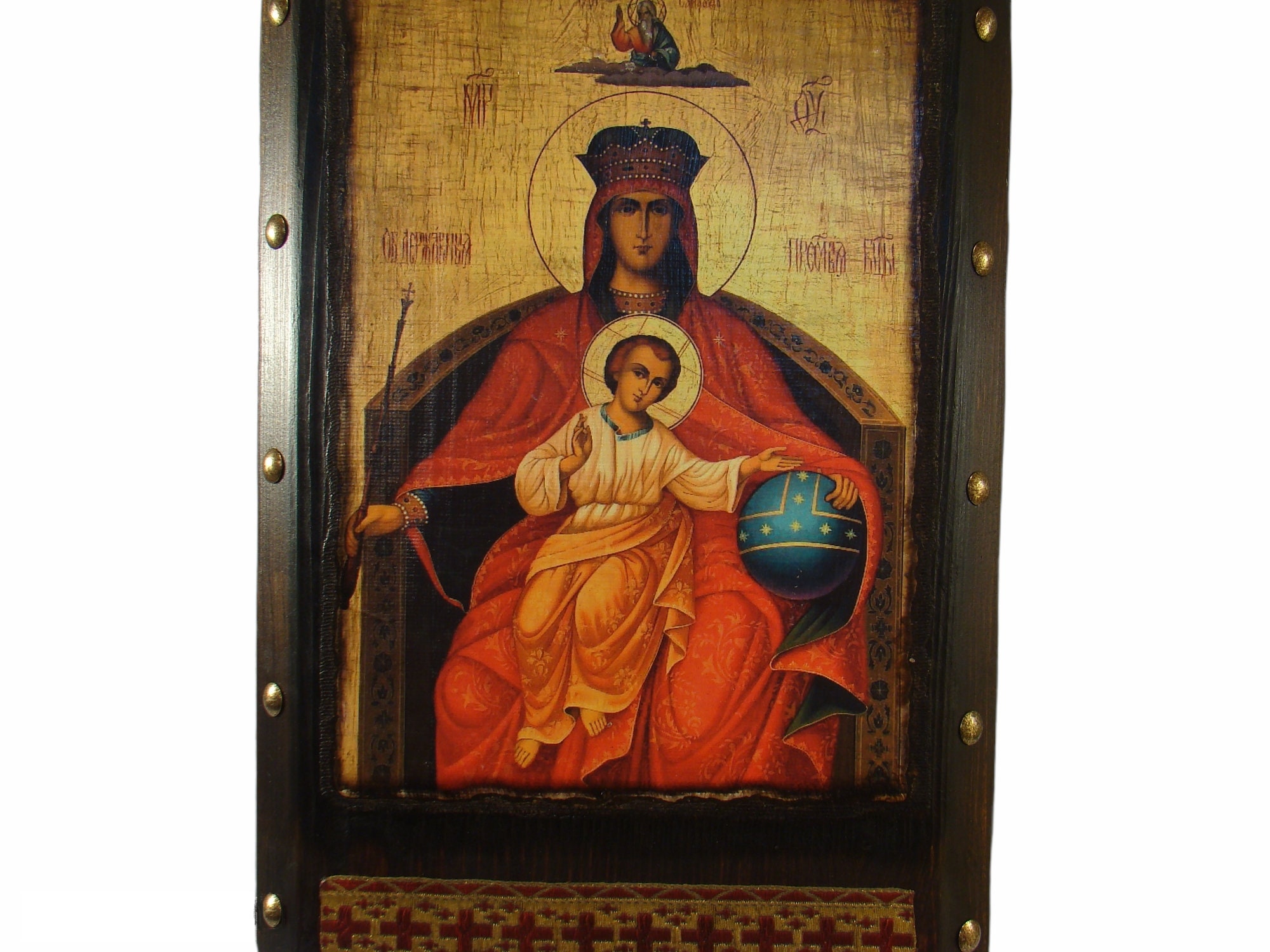 The sovereign icon of the Mother of God Russian icon | Etsy