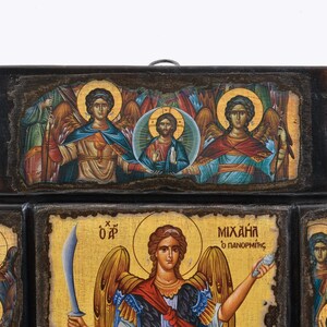 Archangel Michael the Panormitis, Synaxis of the Archangels, Handmade ...
