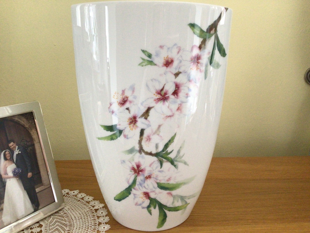 Royal Worcester Large 12 Inch Vase. Language of Flowers Vase by Royal ...