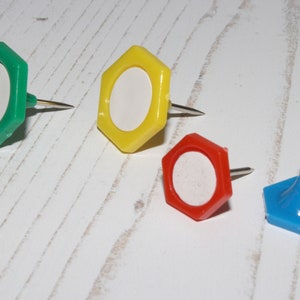 Write on Indicator Push Pins Flag Map Marker Cork Notice Board 2 Sizes ...