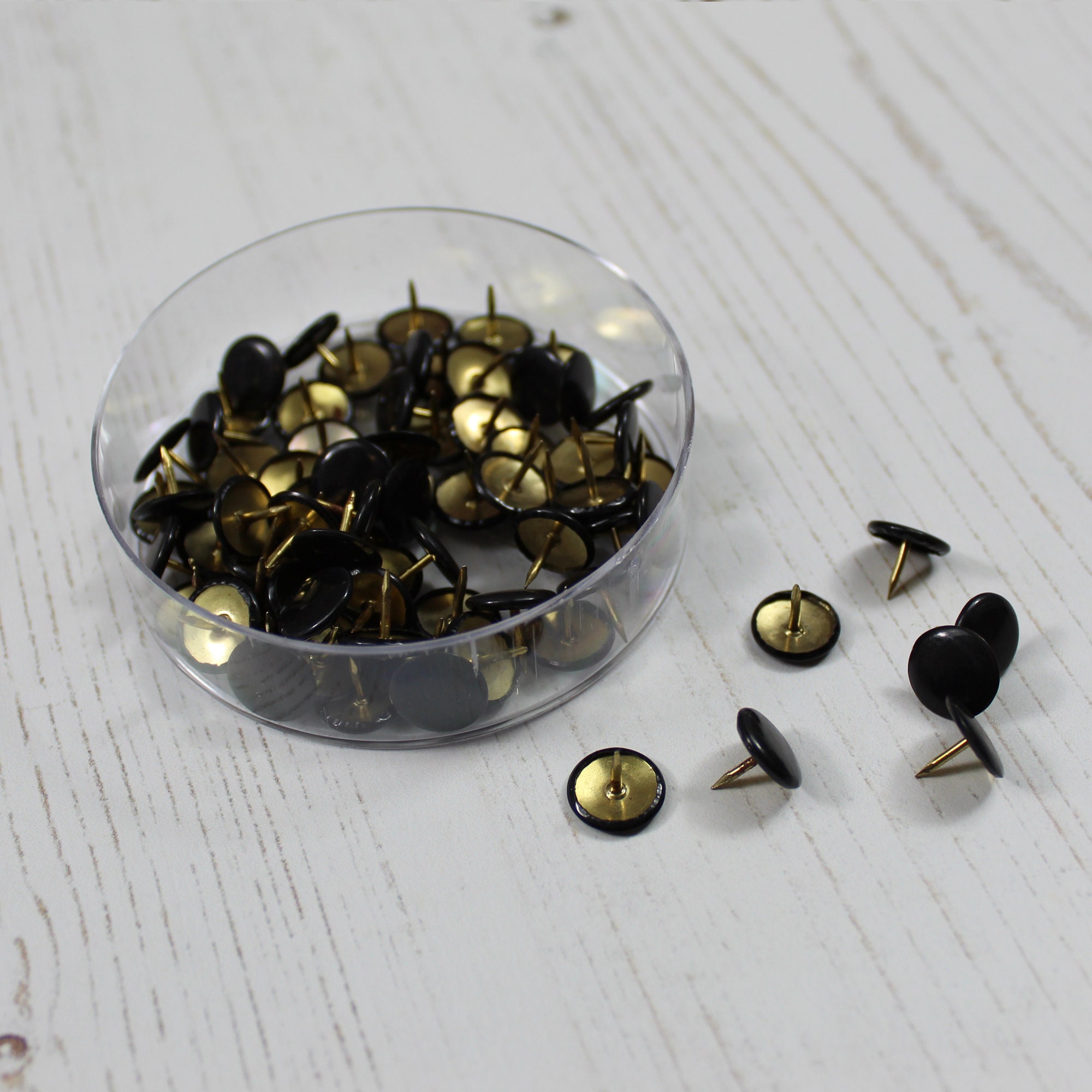 Coloured Drawing Pins 18 Colour Options and Assorted Tumb | Etsy