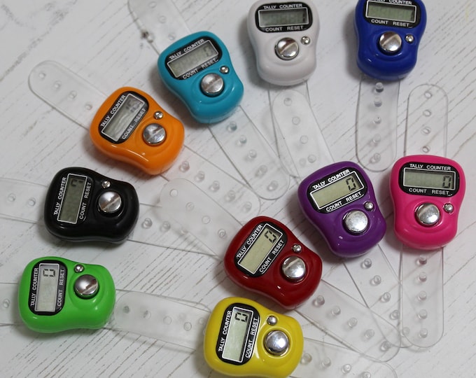 Digital Row Counter for Knitting and Crochet, Tally Counter, Tracker ...