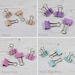 Bulldog Foldback Clips 19mm Letter and Binder in 13 Coloured and Pastel ...