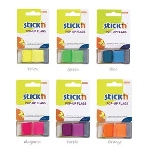 Stick'n Sticky Post Script Pop up Flags Index Bookmark Tabs Stick ...
