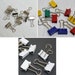 Bulldog Foldback Clips 19mm Letter and Binder in 13 Coloured and Pastel ...