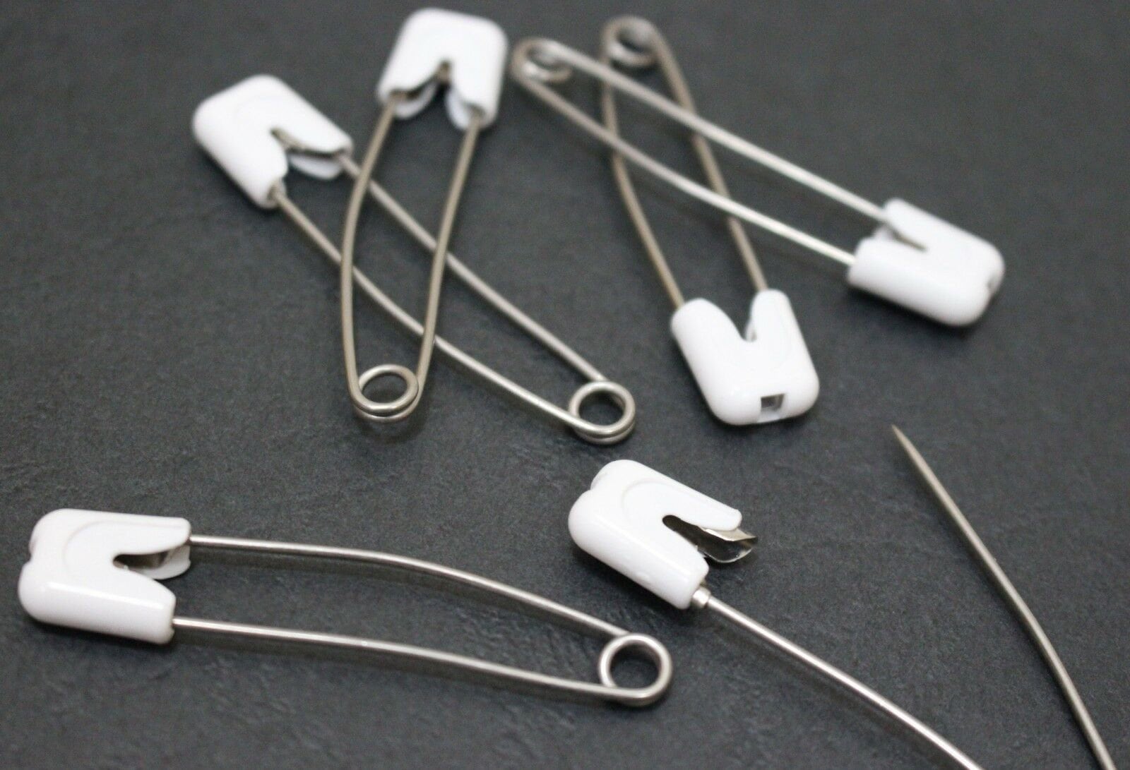 Quality Nappy Pins Baby Safety Snap Lock Plastic Cap Diaper - Etsy UK