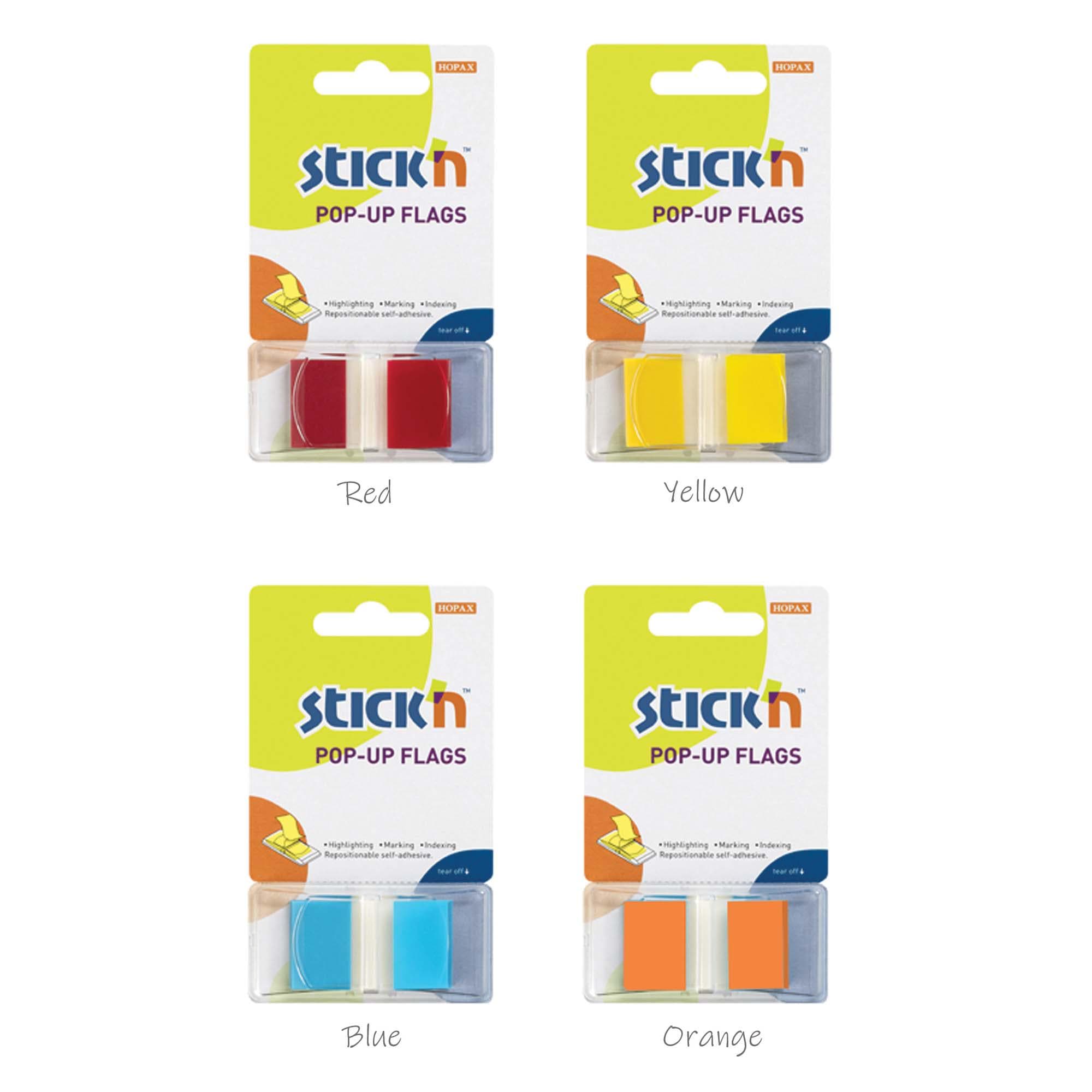 Stick'n Sticky Post Script Pop up Flags Index Bookmark Tabs Stick ...