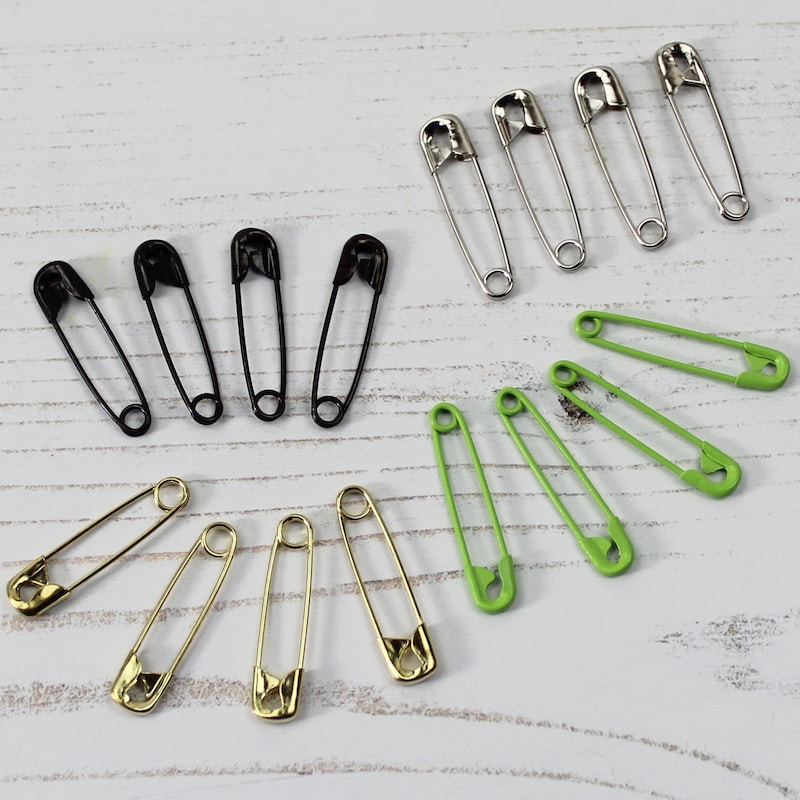 Colored Safety Pins - Etsy