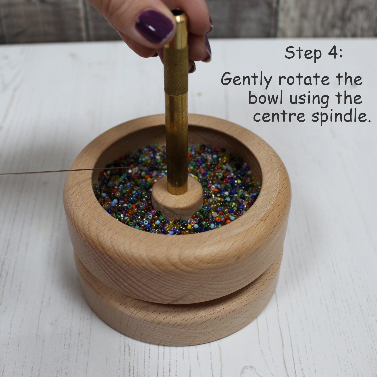 Nurge Jewellery Making Seed Bead Stringing Tool Beading - Etsy