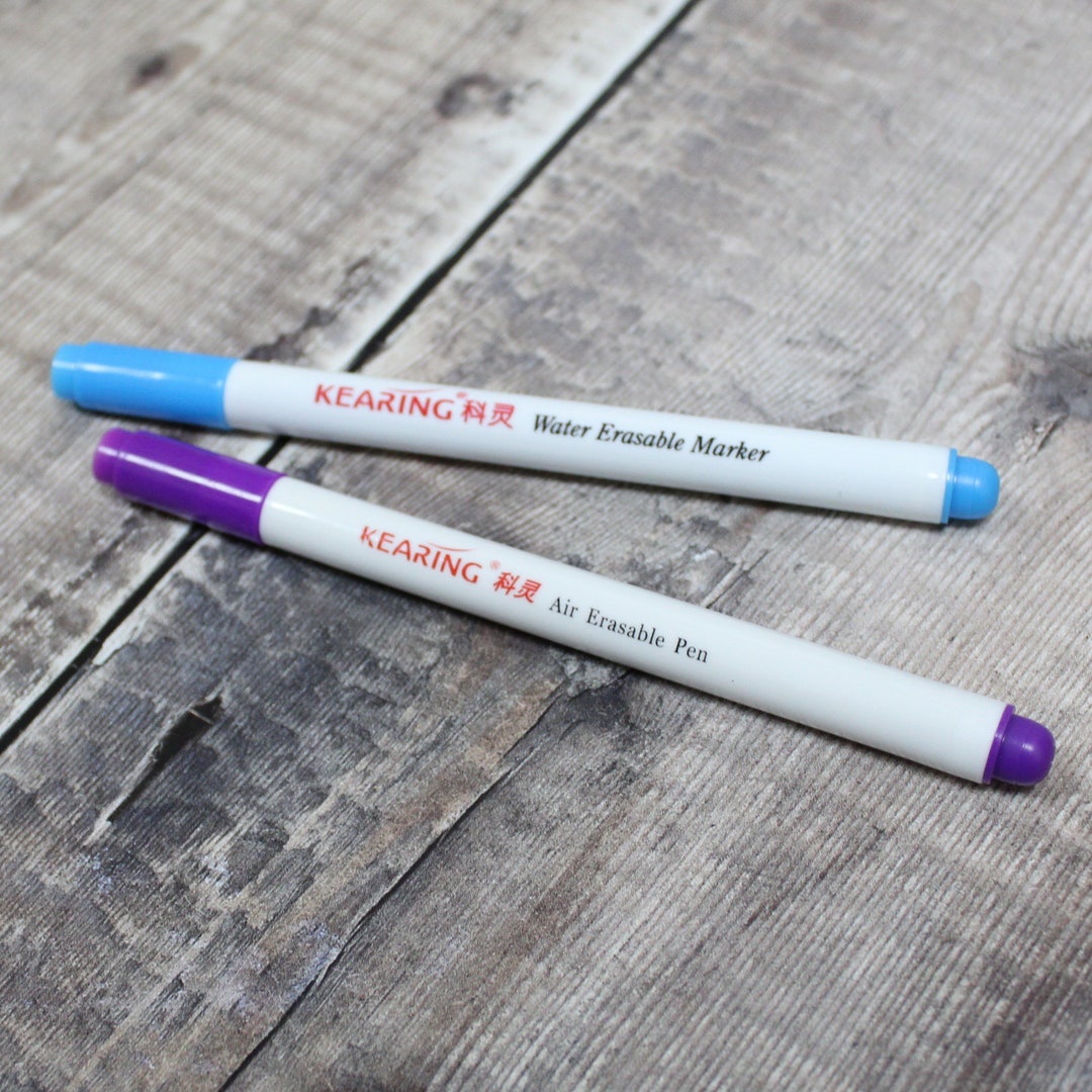 Vanishing Erasable Ink Dressmakers Fabric Marker Pens - Etsy UK