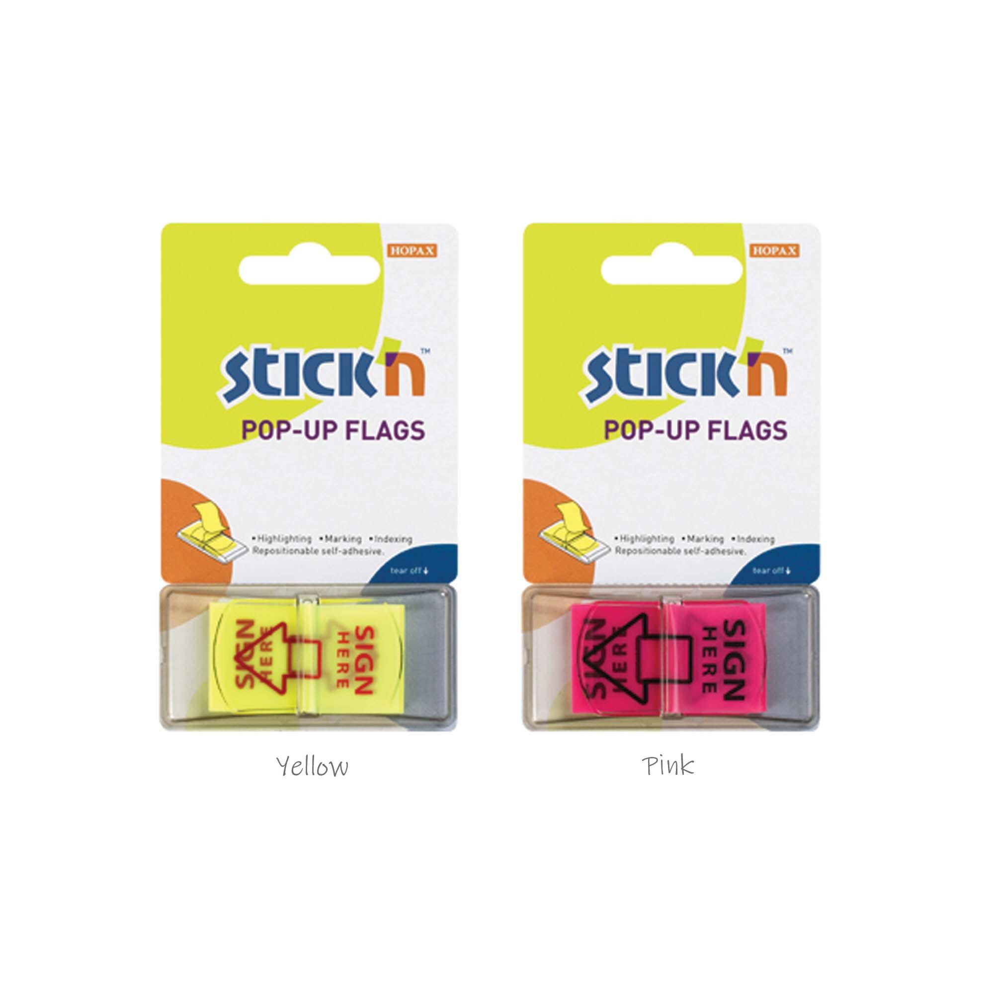 Stick'n Sticky Post Script Pop up Flags Index Bookmark Tabs Stick ...