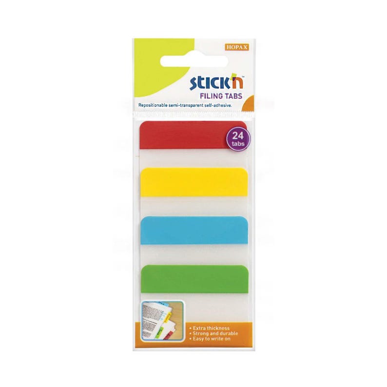 Stick'n Sticky Post Filing Tabs Index Divider Revision Cards Tracking ...