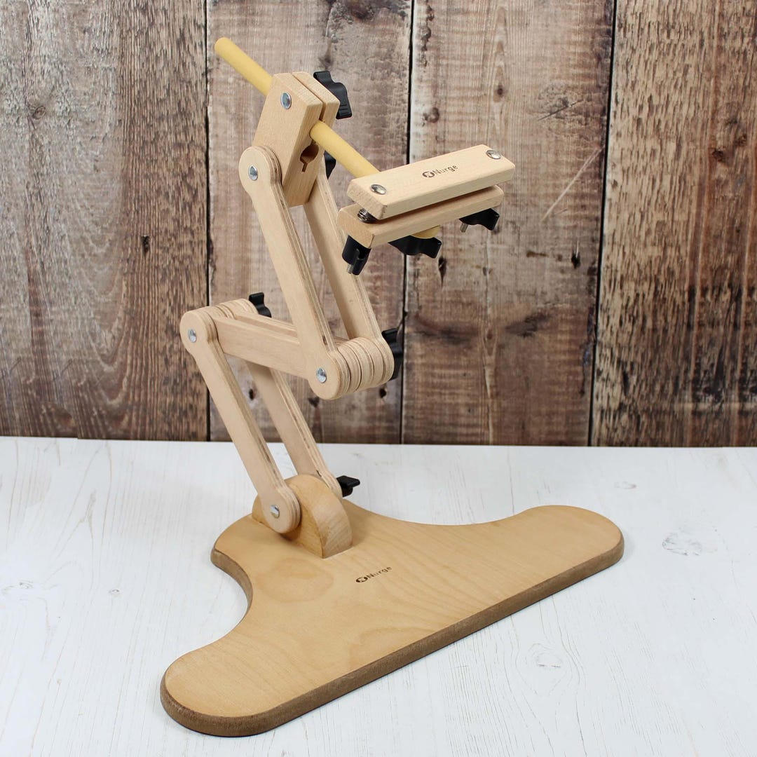 Nurge Adjustable Seat Embroidery Hoop Stand With Multi Swivel Rotating ...