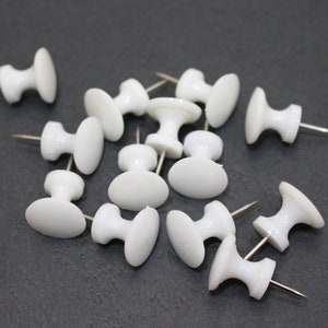Giant Jumbo Push Pins 6 Coloured Options for Craft Office & Cork Notice ...