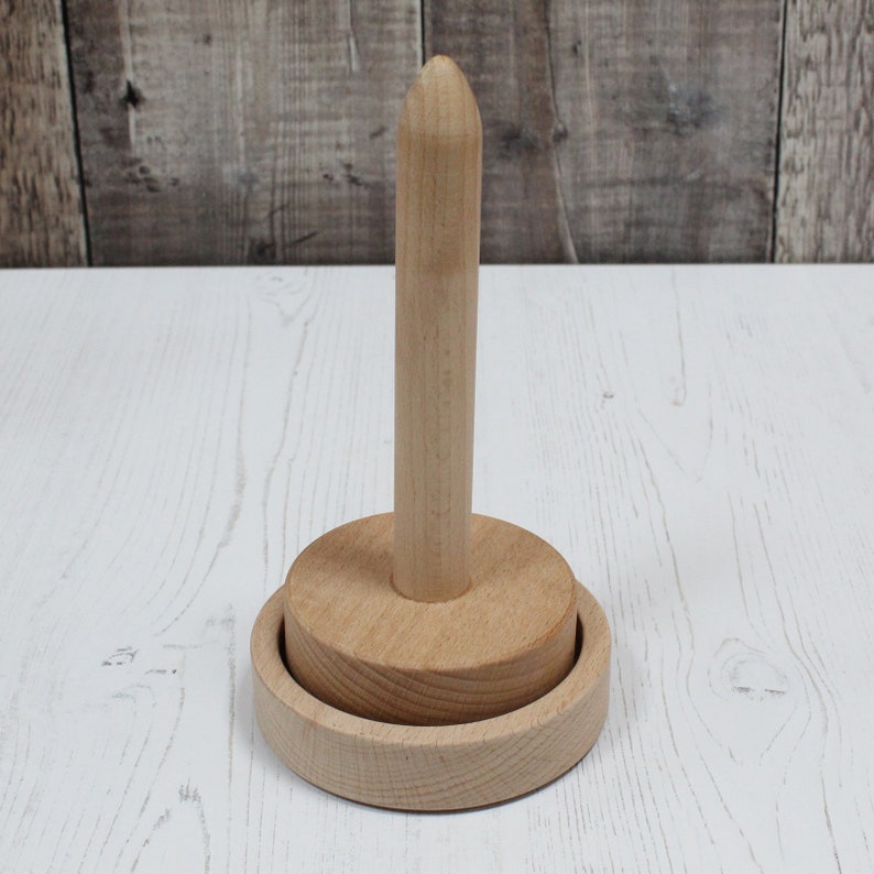 Nurge Large Wool Holder Knitting Yarn Revolving Butler | Etsy