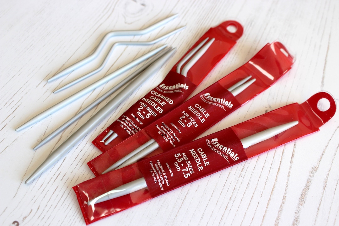 Cable Knitting Needle Whitecroft Essentials Knit Pins Small, Large ...