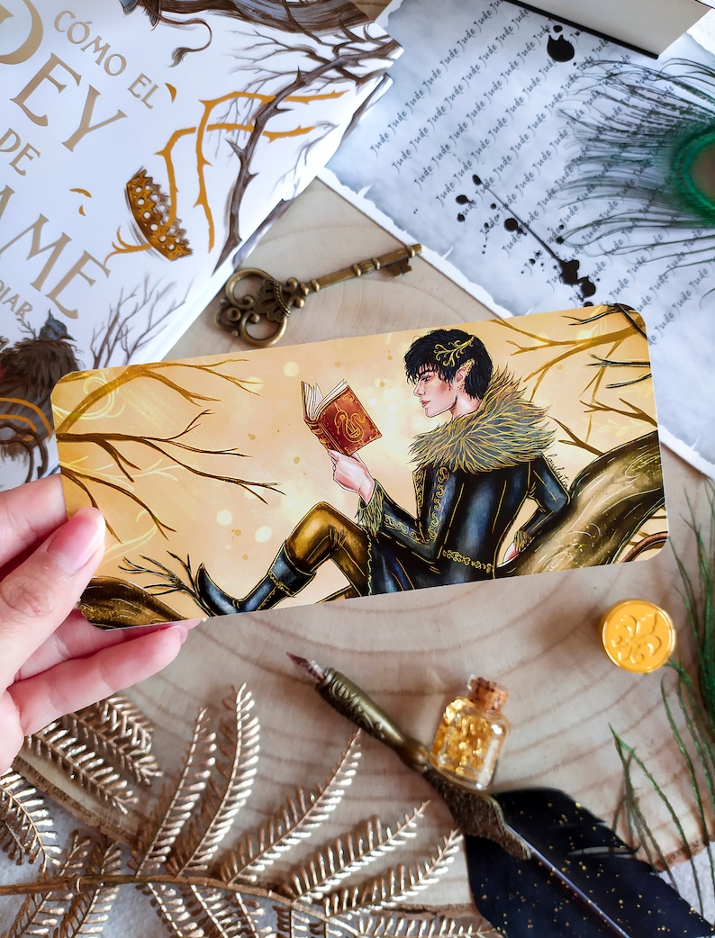 King of Elfhame Print/bookmark Cardan Greenbriar - Etsy