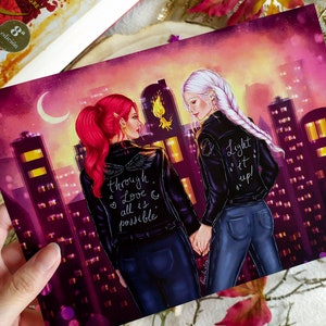 Print/bookmark Danika Bryce & Lehaba, Crescent City, Crescent City - Etsy