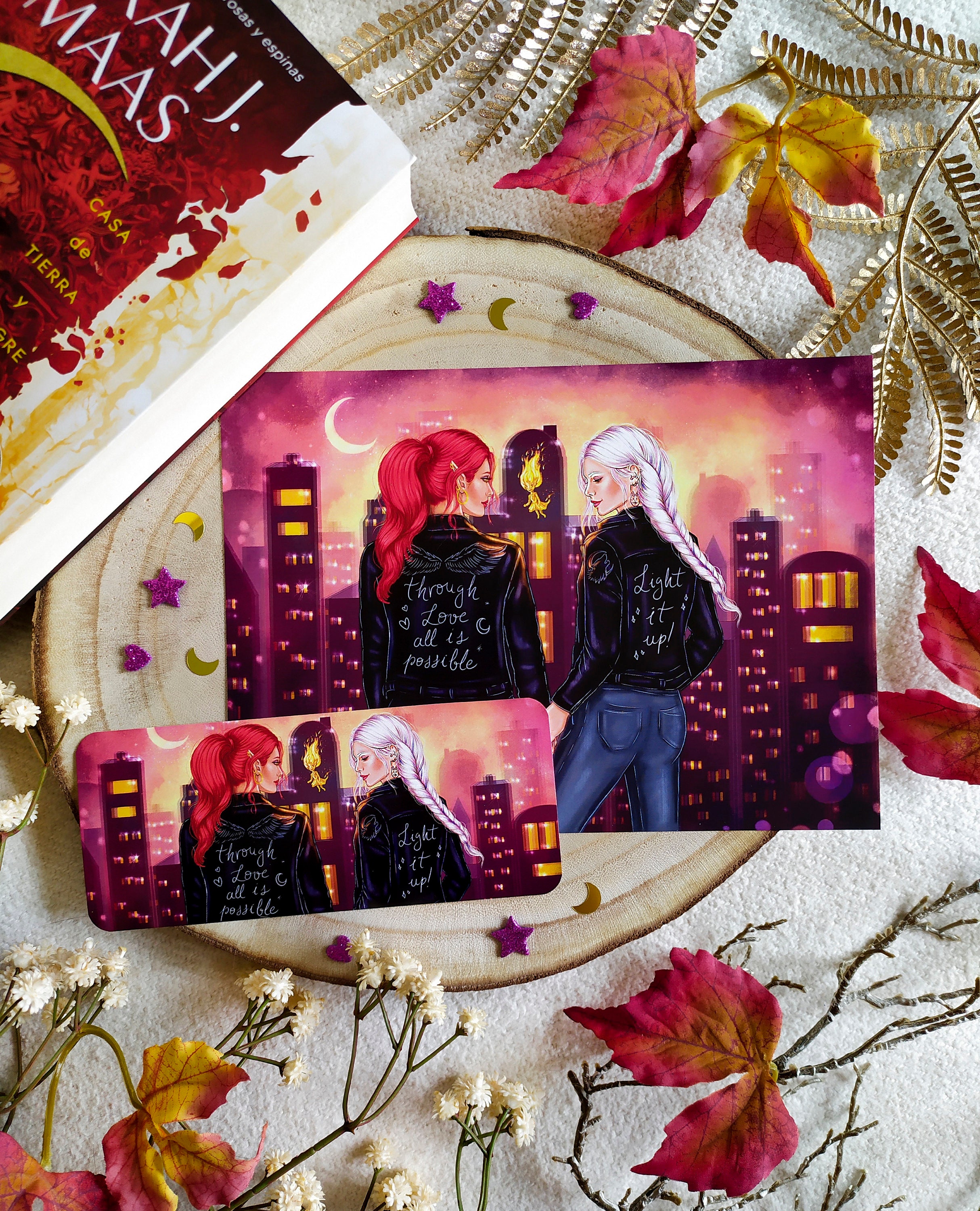 Print/bookmark Danika Bryce & Lehaba Crescent City - Etsy