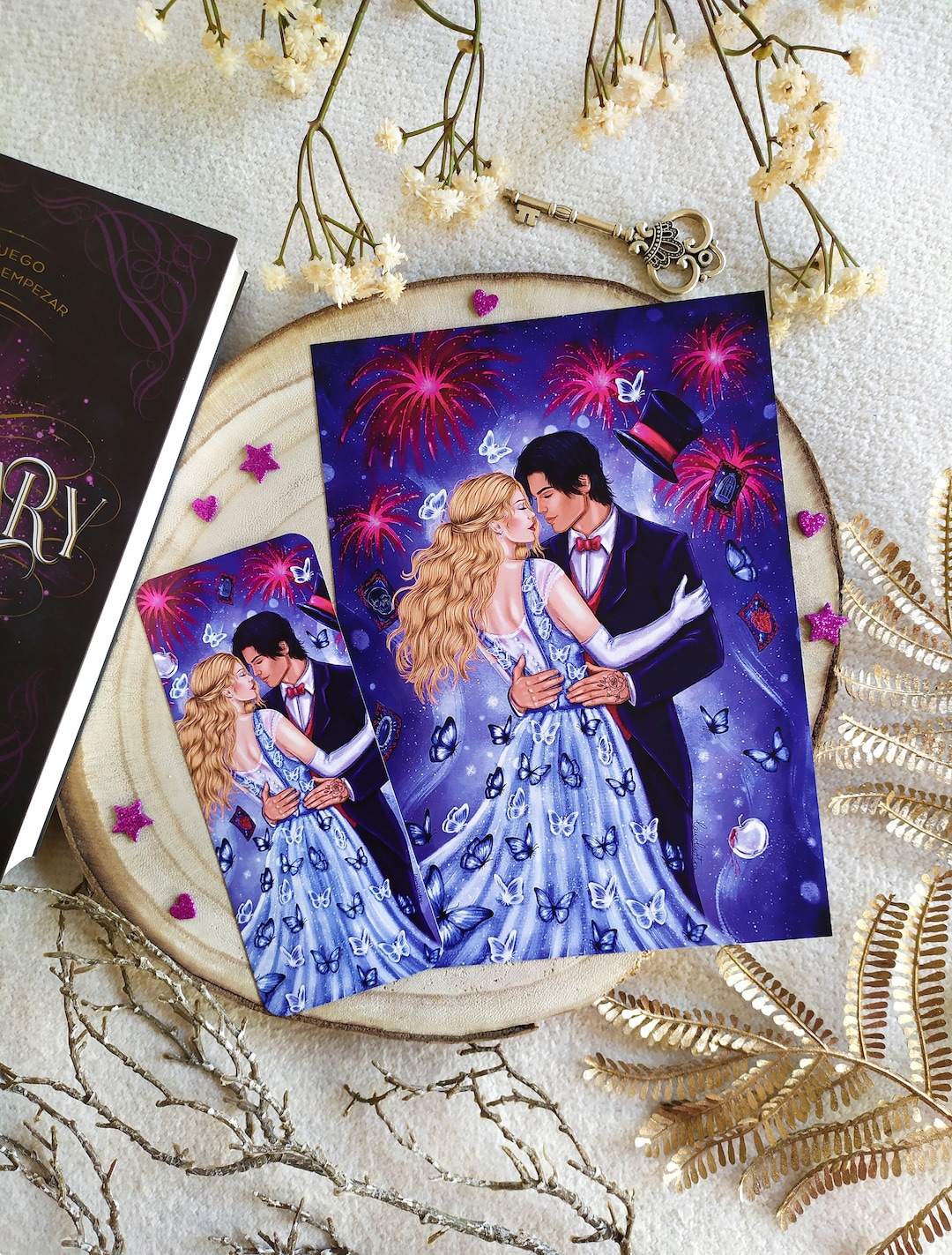 Print/ Bookmark Legendary, Donatella & Dante, Caraval, Legend - Etsy