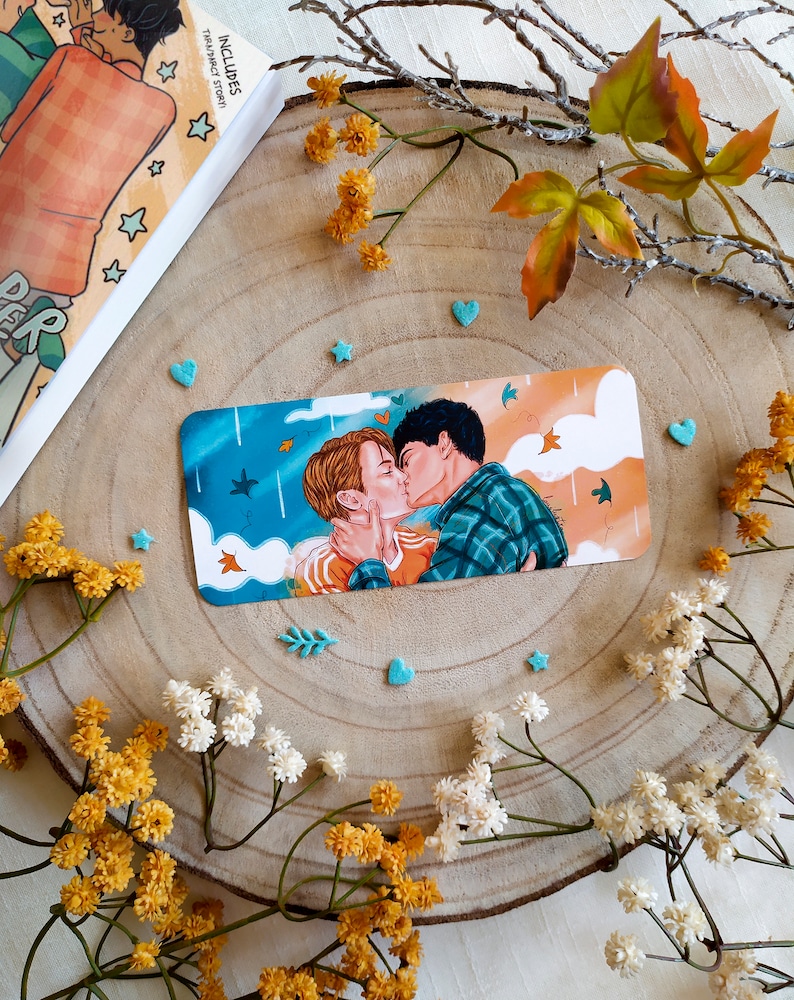 Heartstopper Bookmark/ Print Nick & Charlie - Etsy
