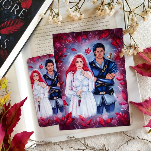 From Blood and Ash Kieran Hawke Poppy Fine Art Print - Etsy