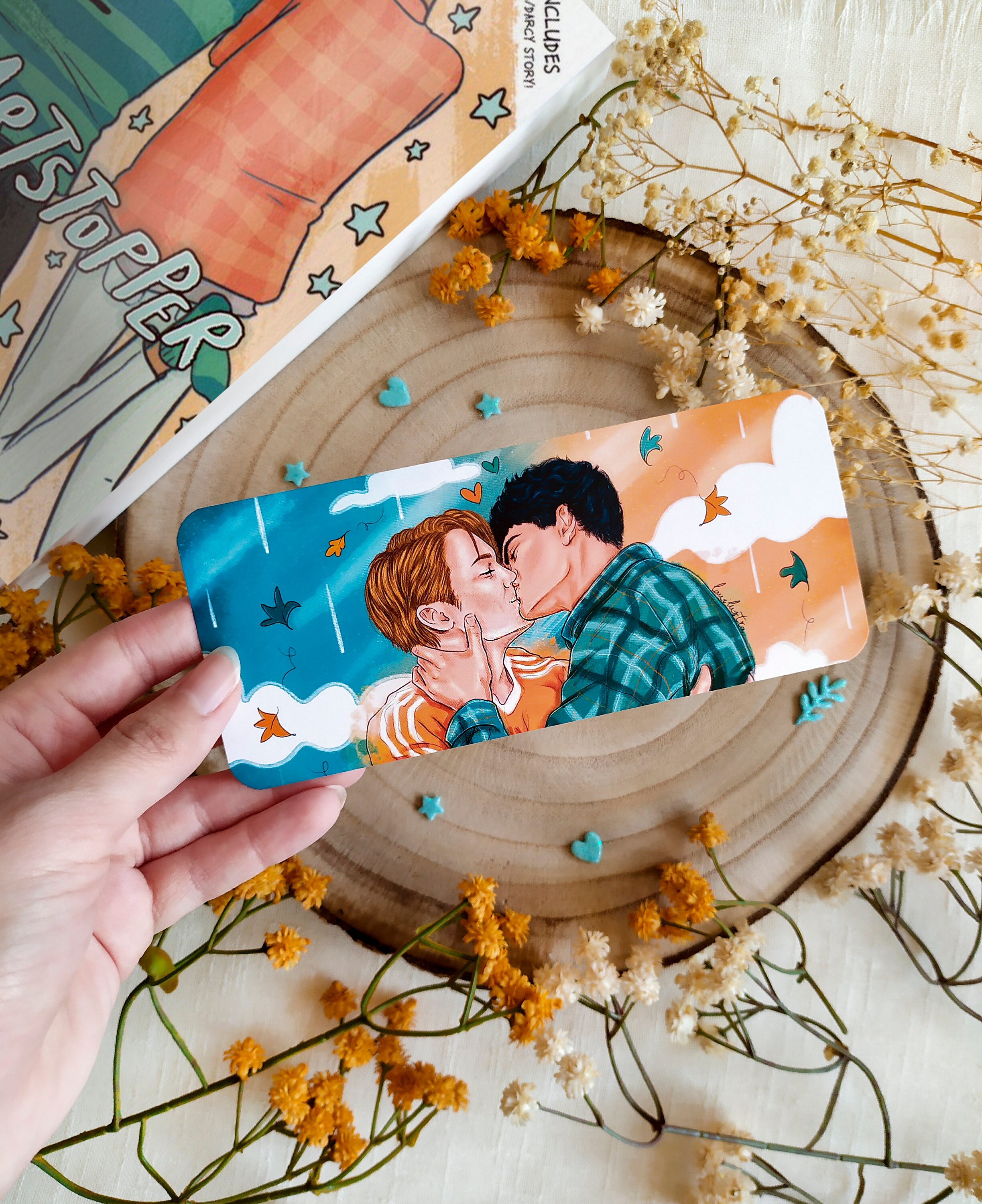 Heartstopper Bookmark/ Print Nick & Charlie - Etsy