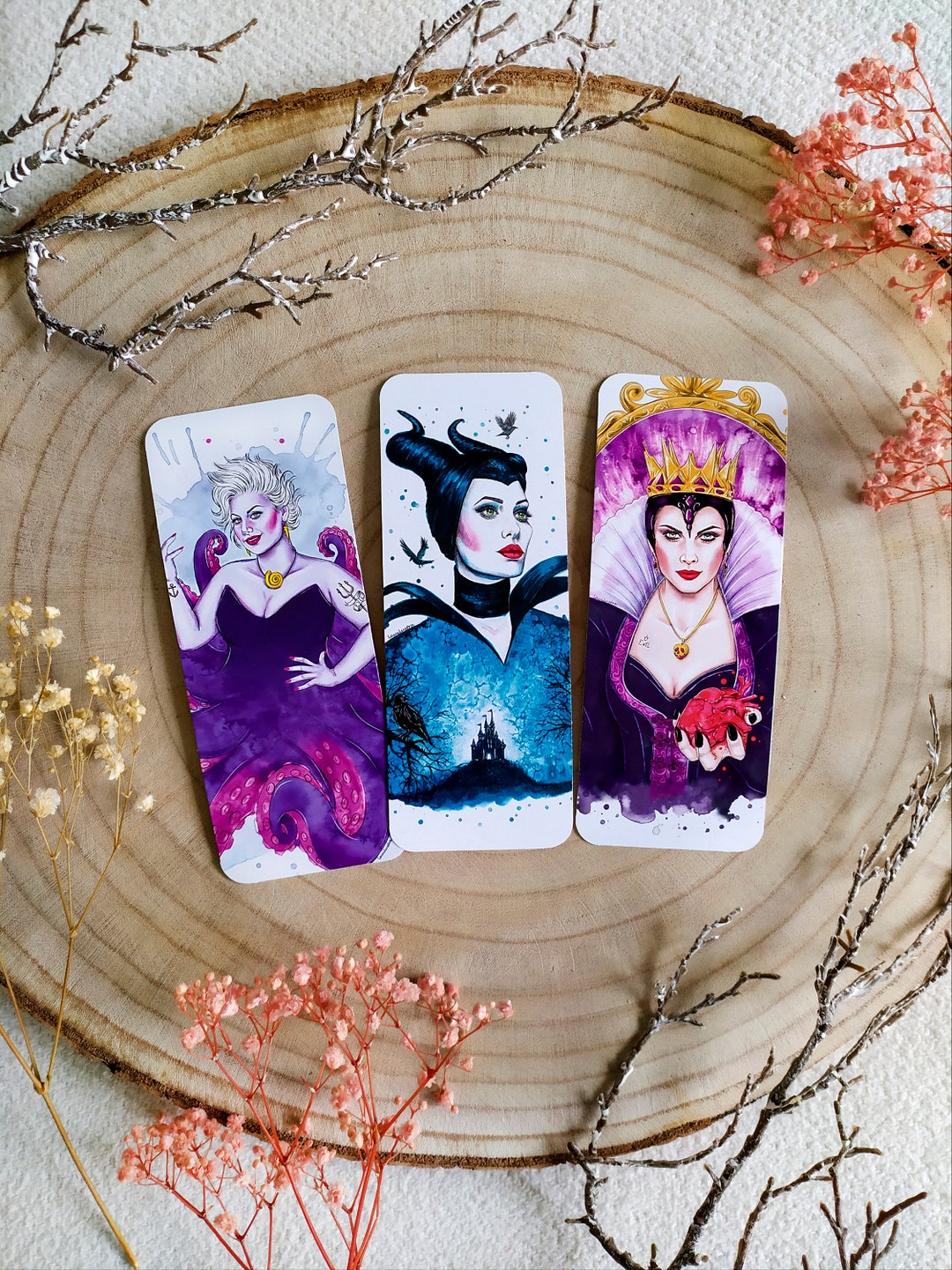 Disney Villains Bookmark - Etsy