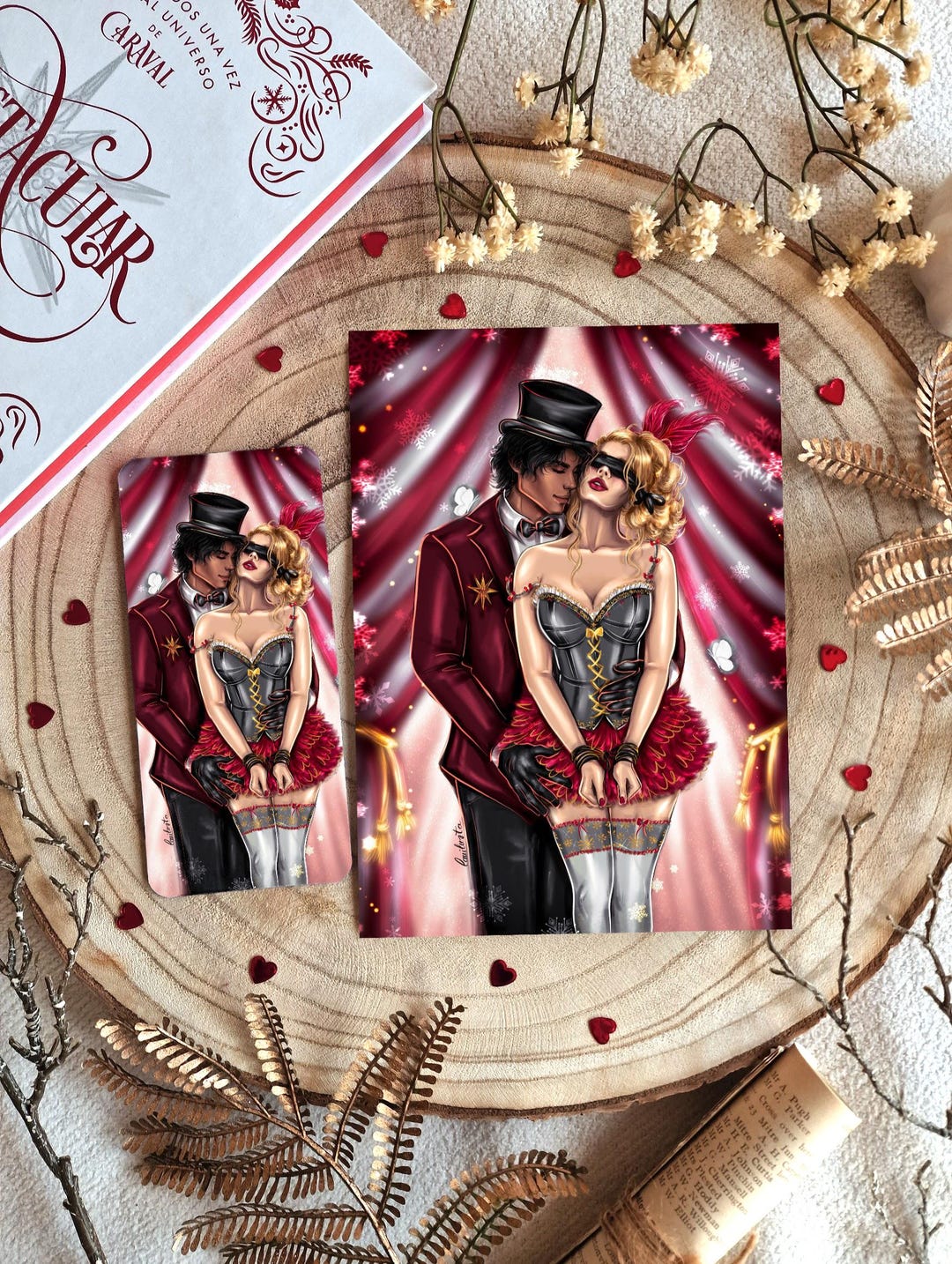 Spectacular Print/bookmark, Tella & Legend, Caraval - Etsy