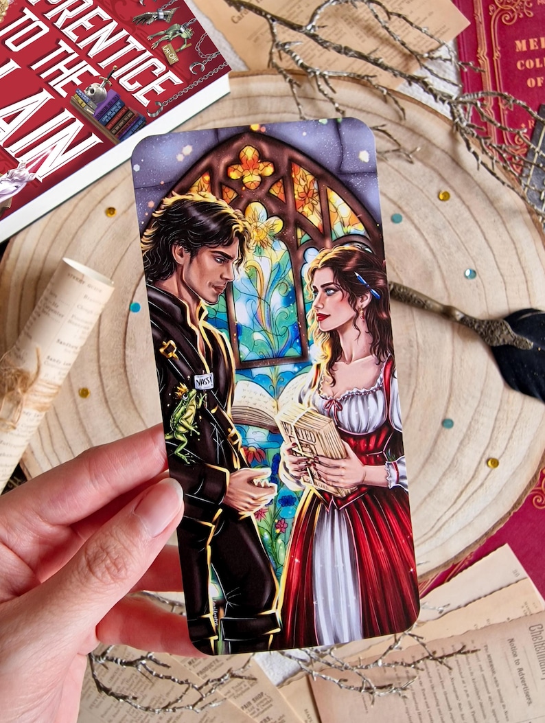 Evie & the Villain, Assistant to the Villain Print/bookmark - Etsy