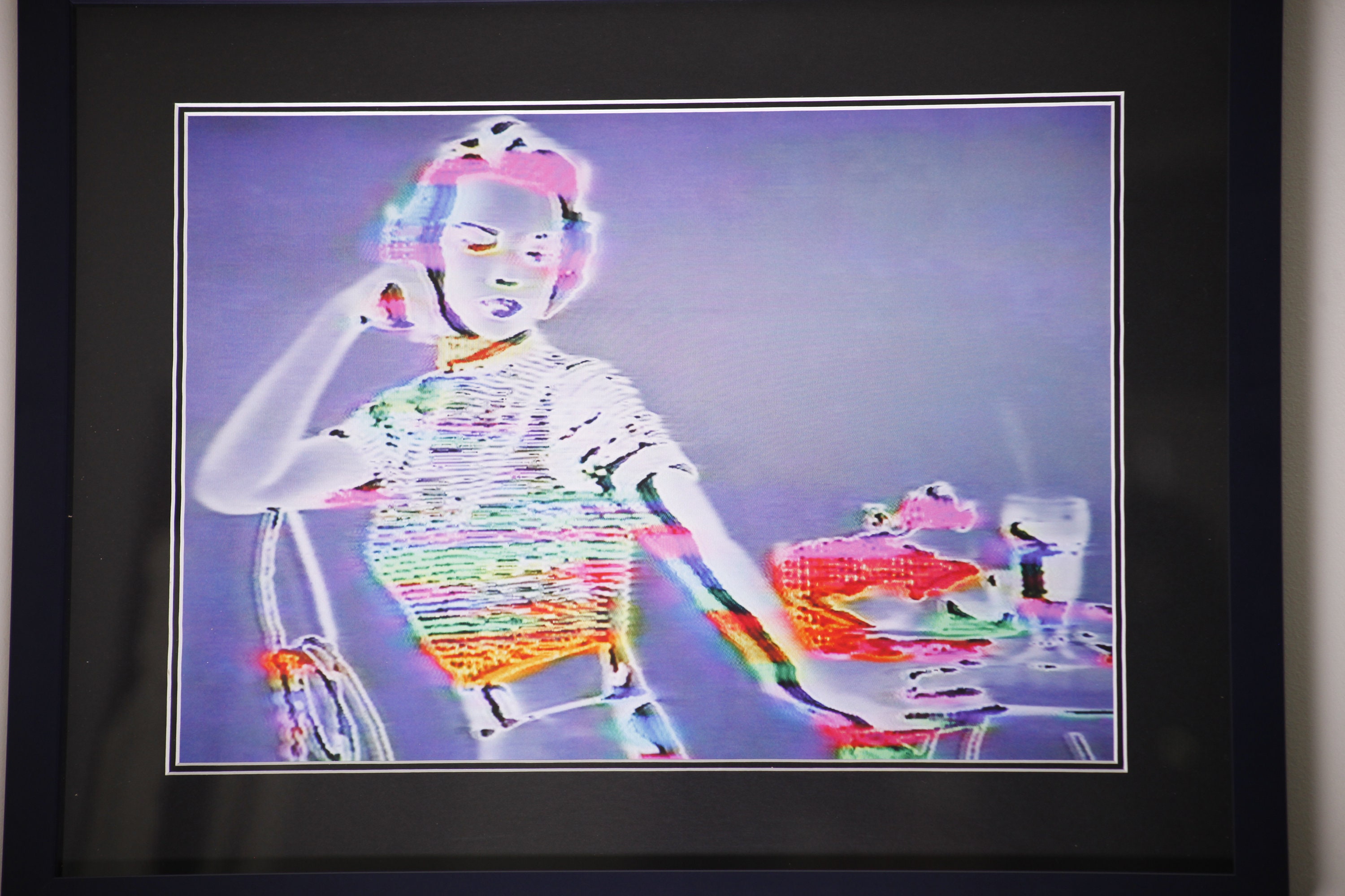 Glitch Art Retro Print With Analogue VHS Video Effects - Etsy